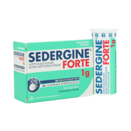 Sedergine Forte | 20 effervescent tablets | Available over the counter ...
