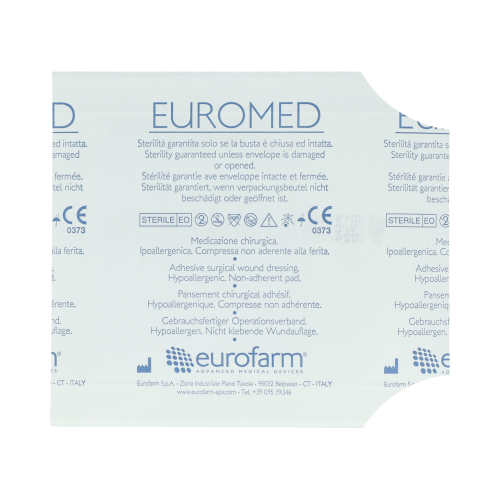 Euromed Sterile Adhesive Island Plaster 6 cm x 7 cm | 1 piece ...