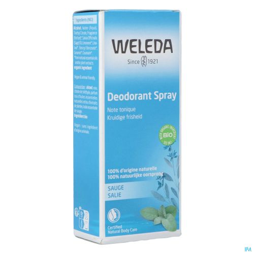 Weleda Sage Deodorant Spray | 100 ml | PharmaMarket