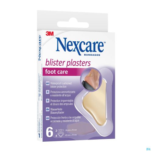 Nexcare Blister Plasters | 6 pieces | PharmaMarket
