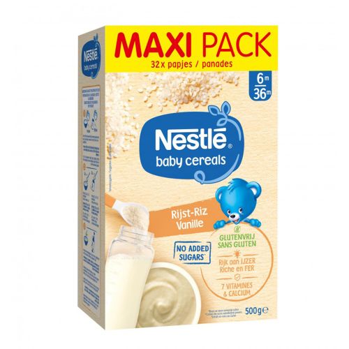 Nestlé Baby Cerealien Reis/Vanille Glutenfrei | 500 g | PharmaMarket