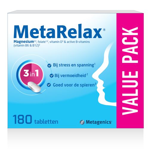 MetaRelax | 180 tablets | PharmaMarket