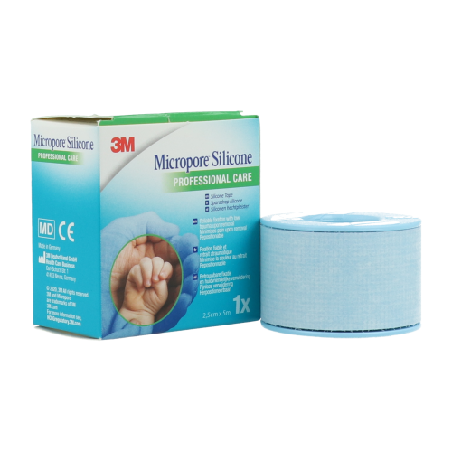 Micropore Silicone 2.5 cm x 5 m | 1 piece | PharmaMarket