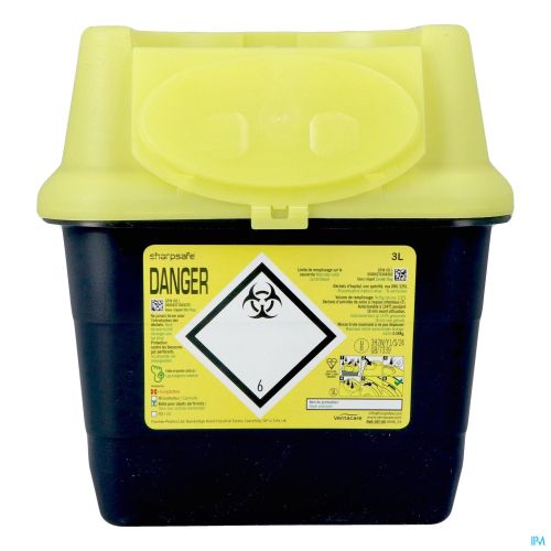 Sharpsafe Needle Container 3 l | 1 piece | PharmaMarket