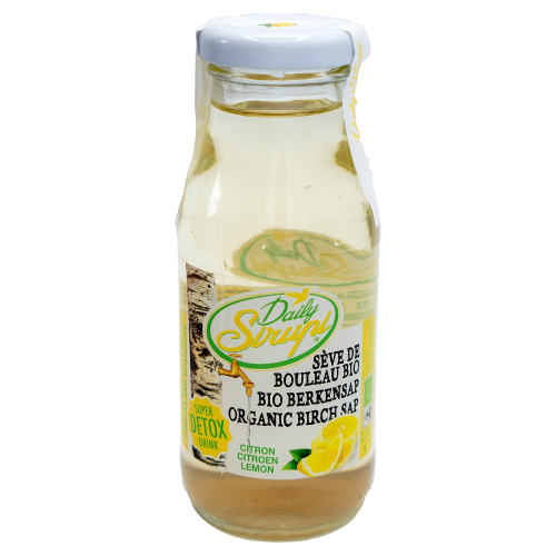 Daily Sirupi Organic Birch Sap Lemon | 25 cl | PharmaMarket