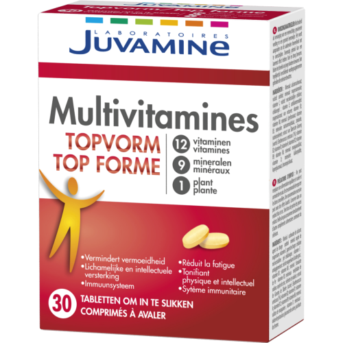 Juvamine Top Form Multivitamins | 30 tablets | PharmaMarket