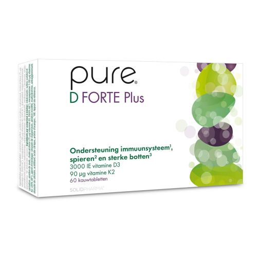 Pure D Forte Plus | 60 chewing tablets | PharmaMarket