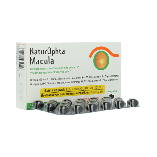 NaturOphta Macula | 60 capsules | PharmaMarket