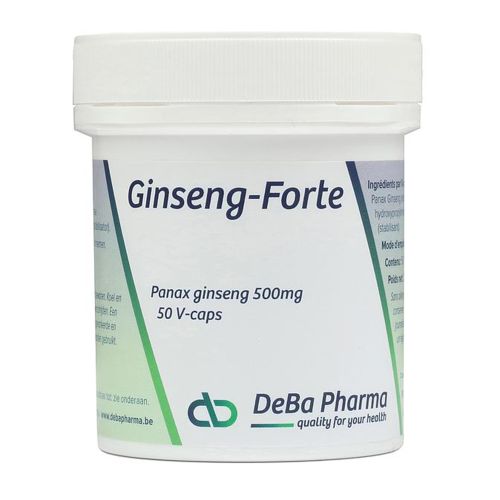 DeBa Pharma Ginseng-Forte | 50 capsules | PharmaMarket
