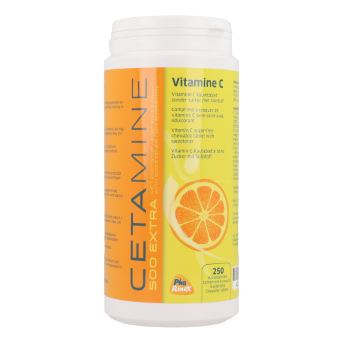 Cetamine 500 Extra | 250 chewable tablets | PharmaMarket
