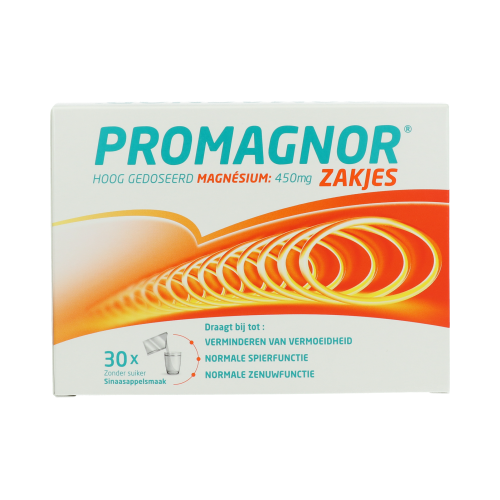 Promagnor Magnesium 450 mg | 30 sachets | PharmaMarket
