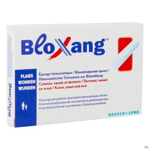 BloXang Bleeding Sponge 4 x 1 x 1 cm | 4 pieces | PharmaMarket