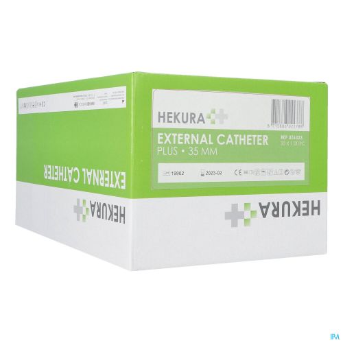 Hekura External Catheter Plus 35 mm | 30 pieces | PharmaMarket